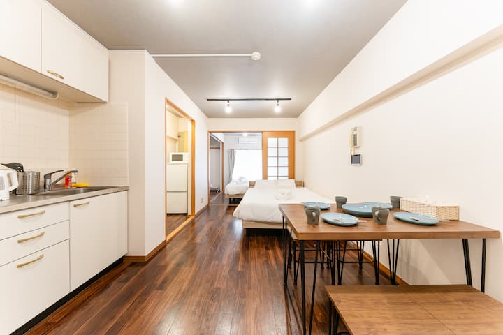 渋谷駅から徒歩8分/高速freewifi/貸切マンション1部屋/34.5㎡ - Roppongi