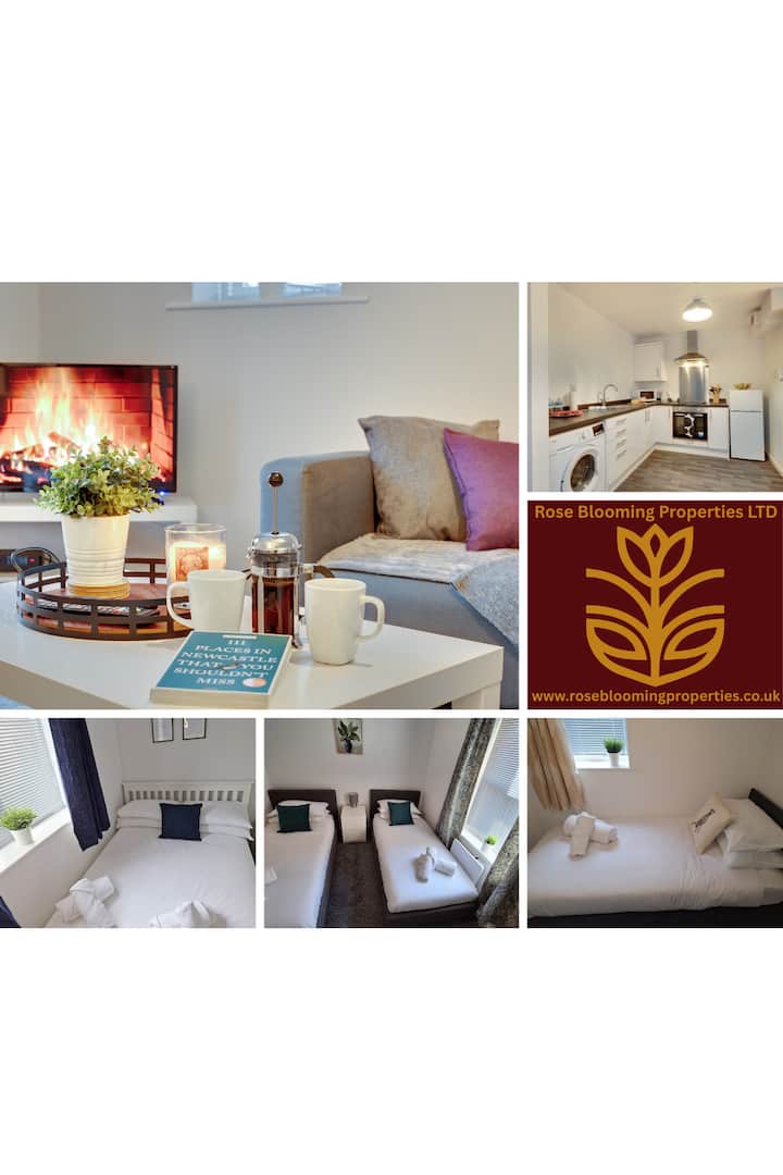 Central 3bed Apart & Free Park, Walk To Everything - Newcastle upon Tyne