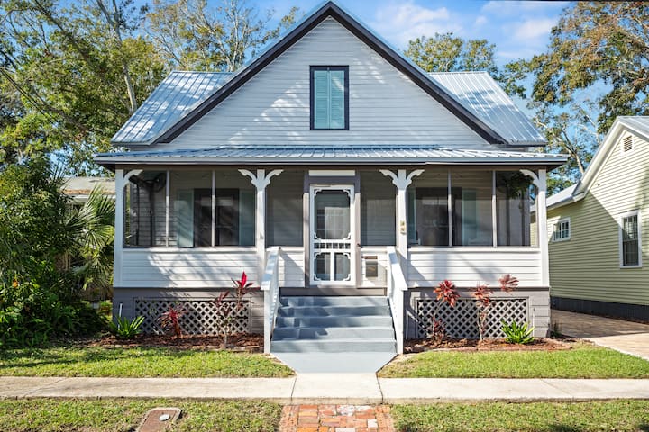 Vintage Cottage – Walkable, Parking, Quiet Street - Castillo de San Marcos National Monument