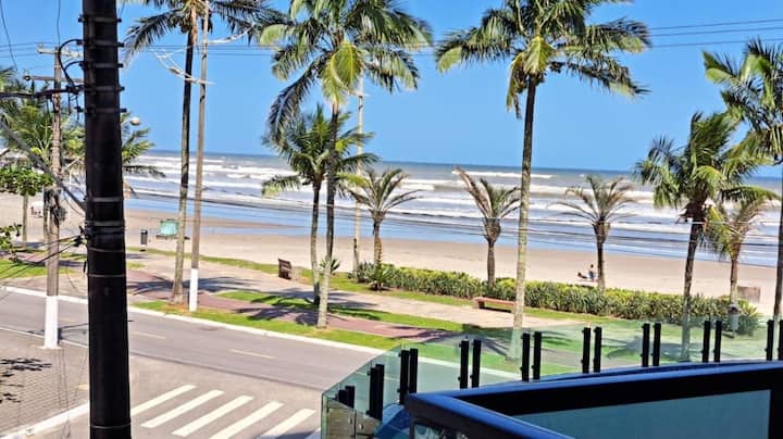 Conforto Frente Mar - Praia Grande
