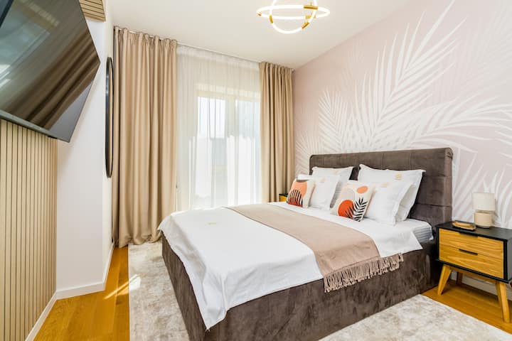 Mido Leaf | Free Parking | Self-check-in - Bucarest