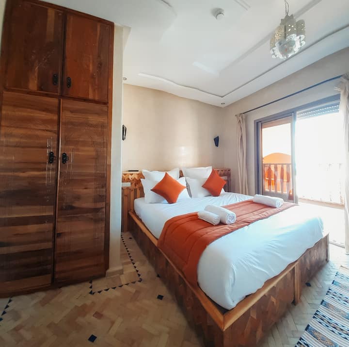 Deluxe Room 22 With Balcony - Pool View - Imsouane