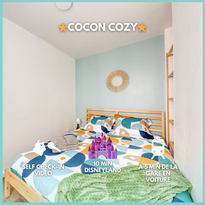 Cocon Cozy - 10 Min Disney - Cozy Houses - Marne-la-Vallée
