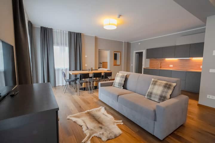 Quadrilocale Luxury Con Terrazza Panoramica - Bormio