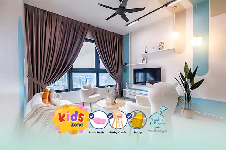 Bea Bea's Kidz Dreamland Mini Horse 4br 11pax Mrt - Kuala Lumpur