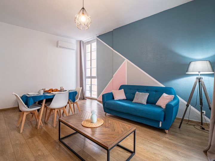 Le Nidcatalan - Centre-ville - 4 Pers - Cabestany
