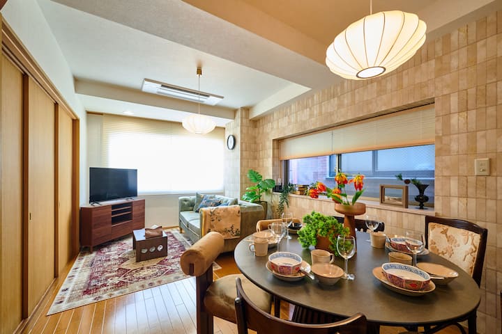 羽田空港・東京駅まで25分/最大13人/130㎡/10ベッド/広々おしゃれテラス付き/a034 - Tokyo