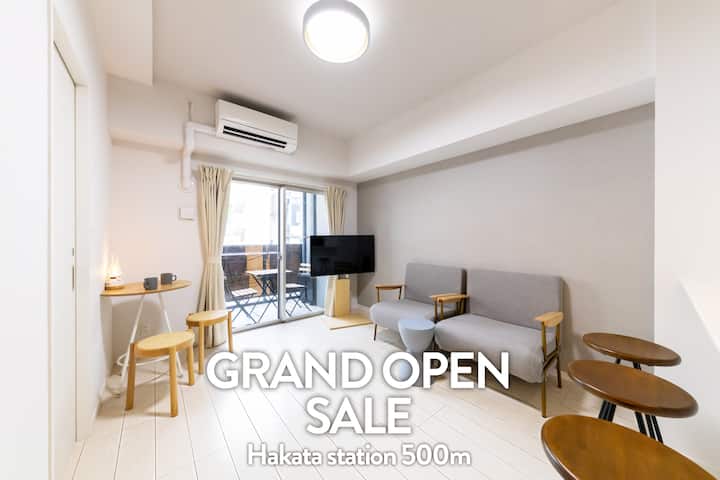 Opening Sale/walk To Hakata Station/6pax,2br - Fukuoka