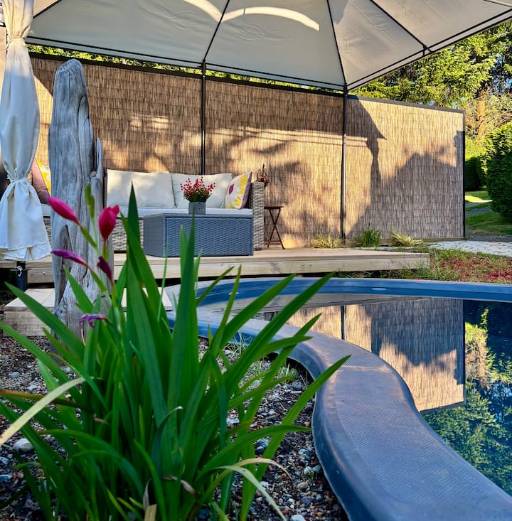 Rico Loft Mirador Al Volcán,tinaja,piscina,jacuzzi - Pucon