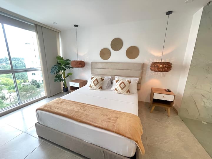 Apartaestudio En Zona Exclusiva Con Piscina Gym - Quindio