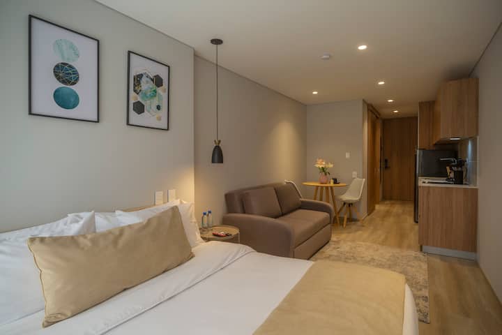 Deluxe Apart. With Fast Wifi -Near Parque De La 93 - Bogota