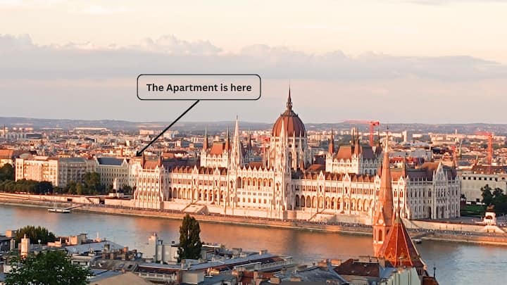 Historical Building•at Parliament•3bedr•2bathr•ac - Budapest