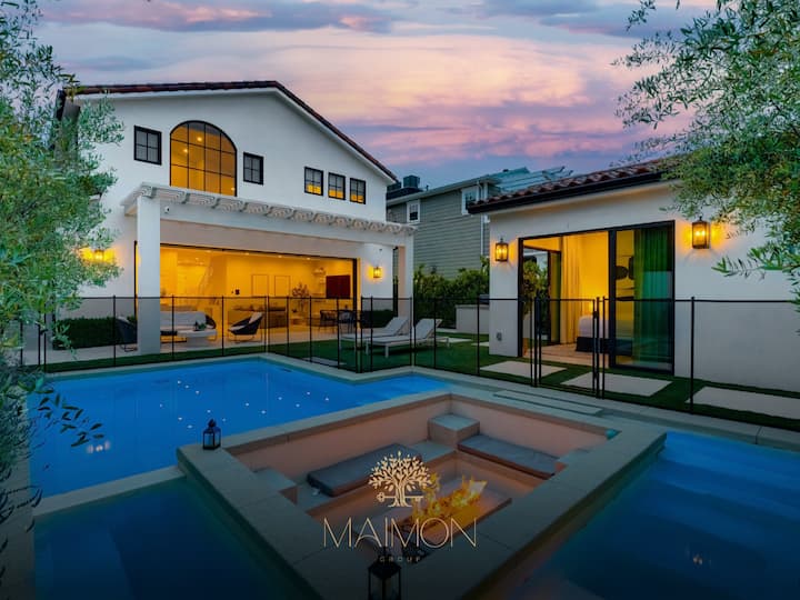 Villa Camellia: Mediterranean 5br Villa With Pool - Burbank, CA