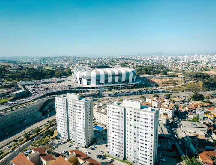 Apartamento Bem Localizado Bh, Passos Da Arena Mrv - Belo Horizonte