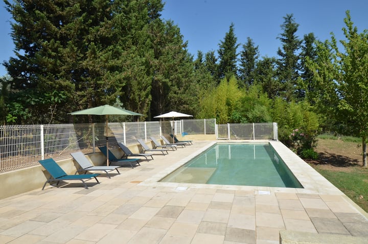 Calme 3 Chambres Et Piscine Pres Du Ventoux - Pernes-les-Fontaines