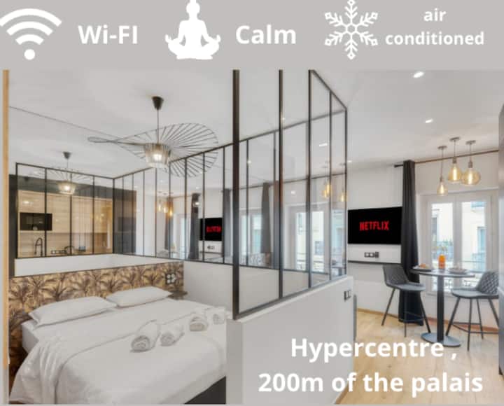 Studio East Foch, Hypercentre à 2minutes Du Palais - Cannes