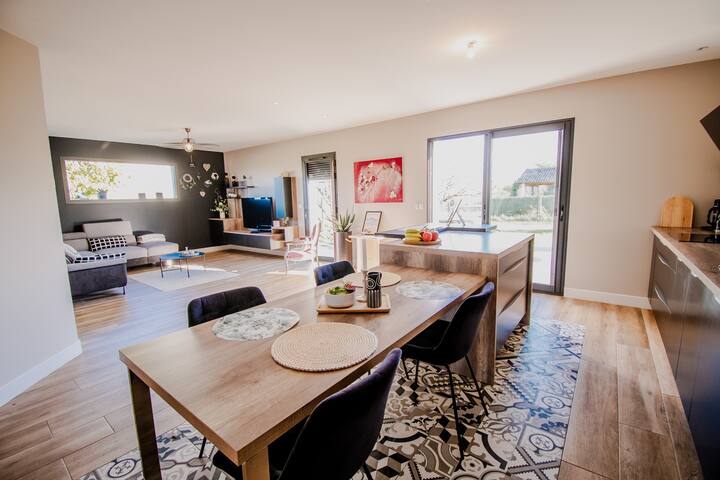 Maison Moderne Gde Terrasse Parking Fermé/privé - Montauban