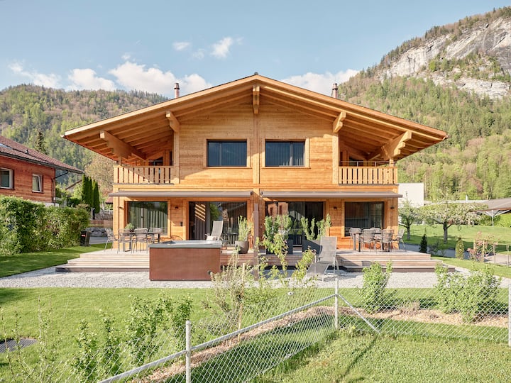 App.reichenbachfall Mit Whirlpool, Sauna Und Kamin - Meiringen