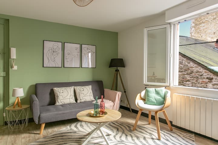 L'odéon - Gare Sncf, Wifi, Centre-ville, Netflix - Nantes