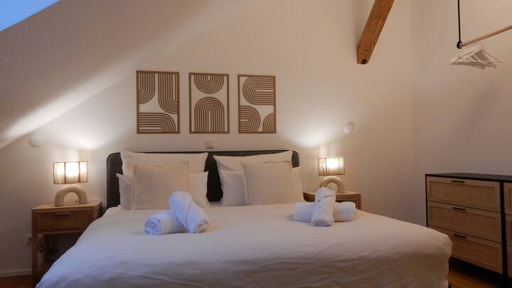Design Loft | Nähe Altstadt | Parkplatz | 84 M² - Bad Kreuznach