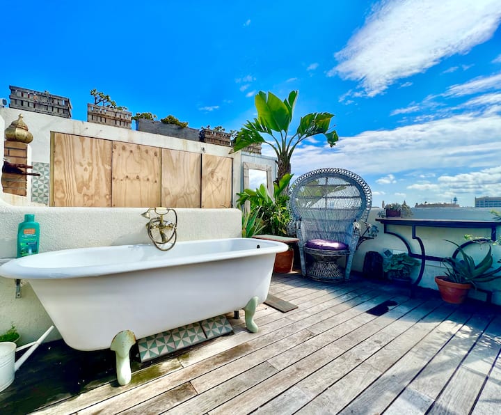 Outdoor Bathtub!   Rooftop With Amazing 360° Views - Barcelone