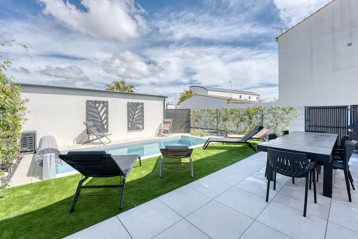 Maison Des Marais 5* La Chaume Piscine - Château-d'Olonne