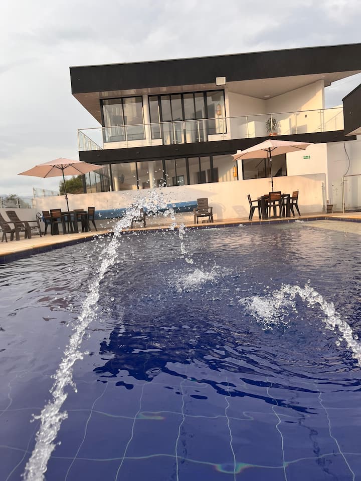 Aquavista Raquira Cabaña Amanecer - Ráquira