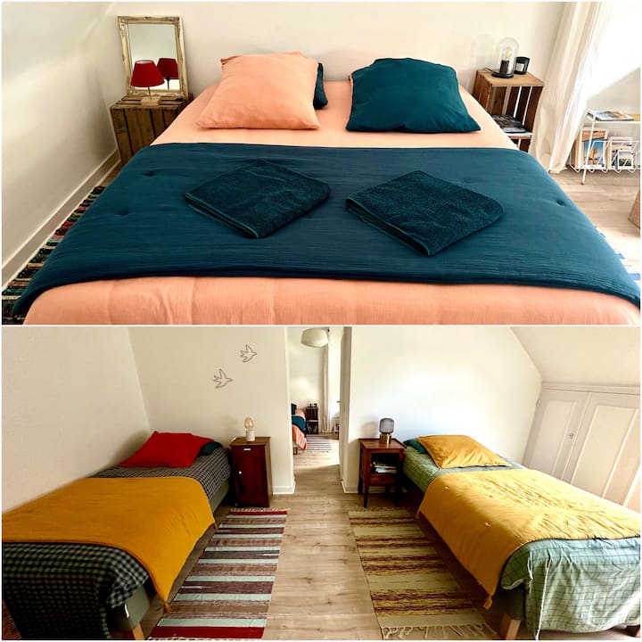 Sarzeau 3/2chambres/4 Voyageurs/location N°3 - Île-aux-Moines