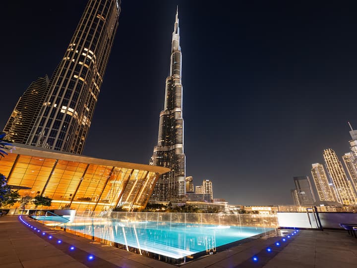 Lux 1br That Sleeps 6 & 4-mins Walk To Dubai Mall - Dubai