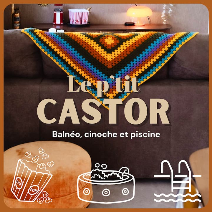 *Ptit Castor* Piscine, Cinéma Et Balnéo - Mimizan