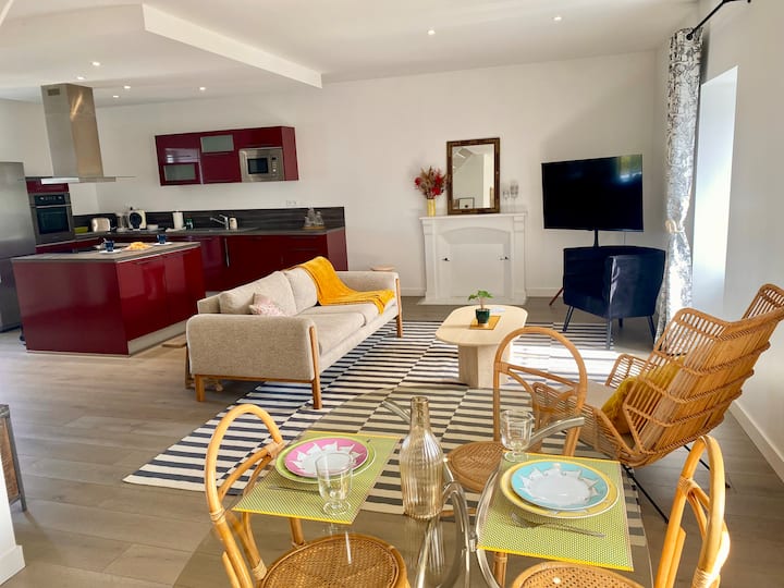 Superbe Loft 80 M² – Hyper Centre Dinan + Parking - Dinan