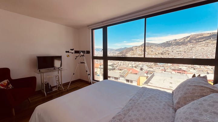 Suite Con Vista Inigualable Al Centro Histórico - Quito