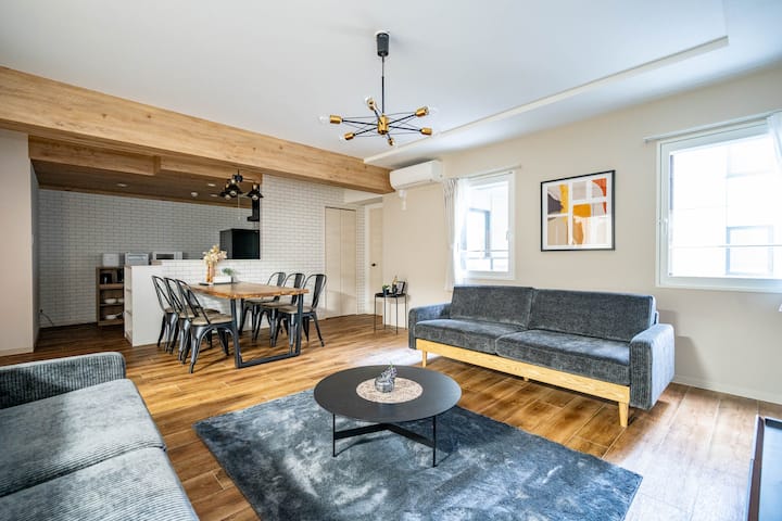 Zabo Hills 201【77㎡/5mins To Subway/new Building】 - Sapporo