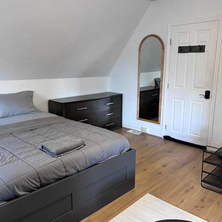 Cozy Loft Style Bedroom -