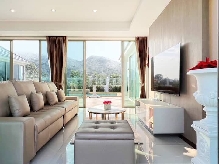 Luxurious 4-bedroom Pool Villa Best Mountain Views - Hua Hin