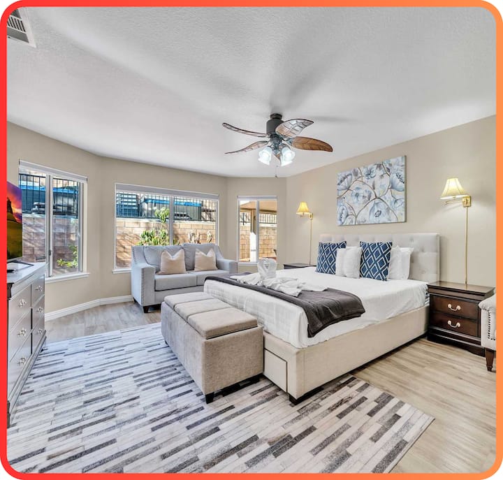 Modern 4br3b｜office & Study｜flexible Lease G#42144 - Corona, CA