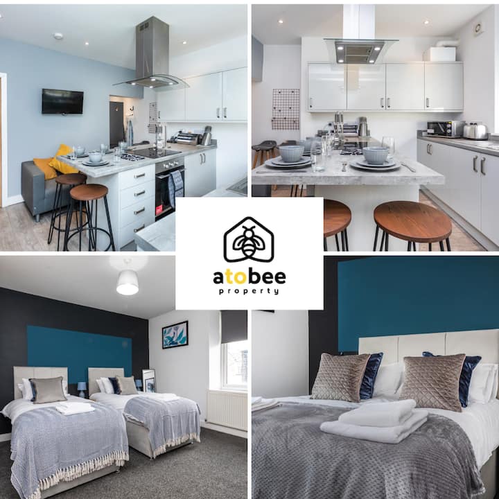 Stylish 3 Bed Home - Leisure & Professionals - Burnley