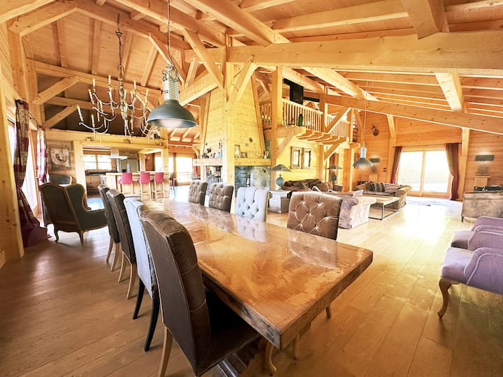 Chalet Cosy, Calme Absolu Et Panorama - La Giettaz