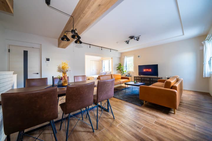 Zabo Hills 202【77㎡/5mins To Subway/new Building】 - Sapporo