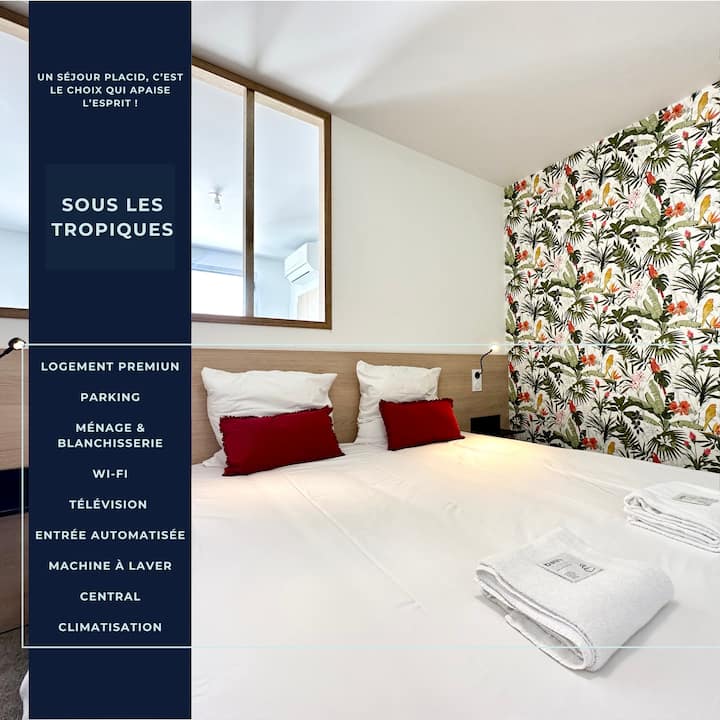 Sous Les Tropiques - Clim - Parking - Central - Mont-de-Marsan
