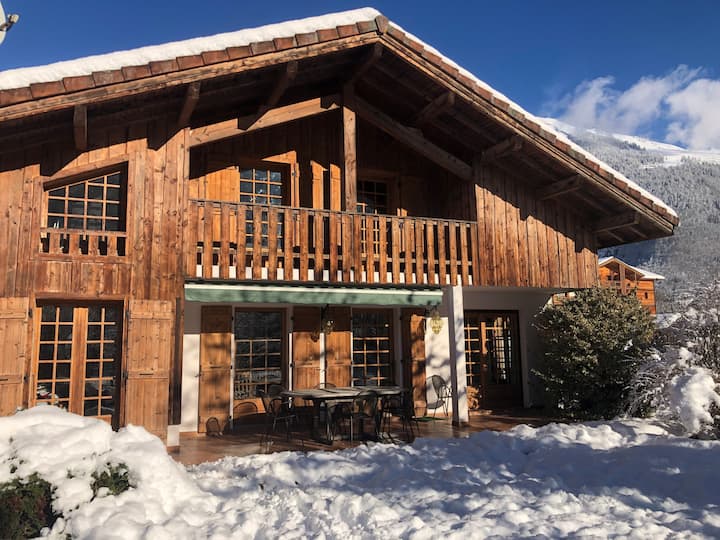 Chalet Cleo - Chalet 180 M2 Avec Vue Montagne - Samoëns
