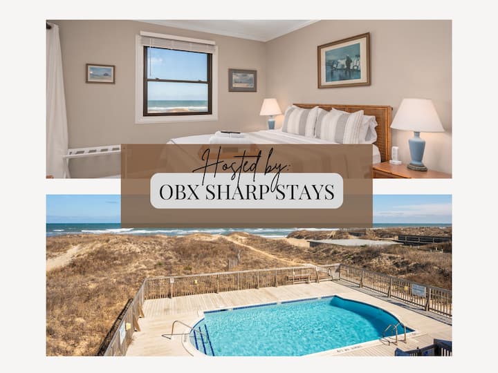Pool | Stunning Ocean View | Balcony | Mp 9 - Kill Devil Hills, NC
