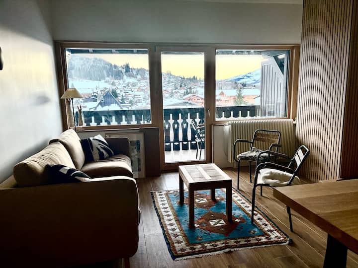 Appartement Rénové Avec Vue Place De L'ambiance - Flaine