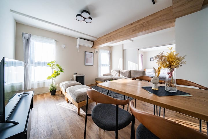 Zabo Hills 203 【78㎡/5mins To Subway/new Building】 - Sapporo