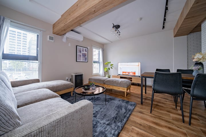 Zabo Hills 305【78㎡/5mins To Subway/new Building】 - Sapporo