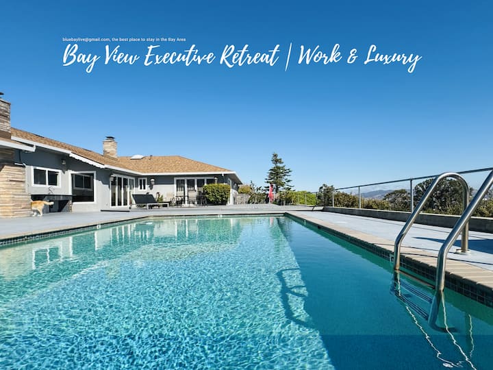 Bayview Executive Villa | 5br | Pool | Near Sfo - Millbrae, CA
