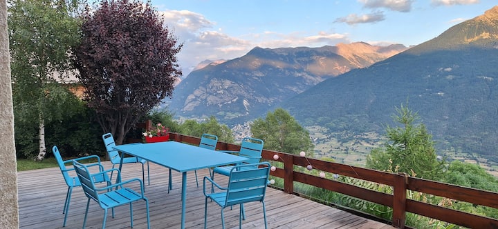 Maison Confortable, Superbe Vue, Proche Briançon - Briançon