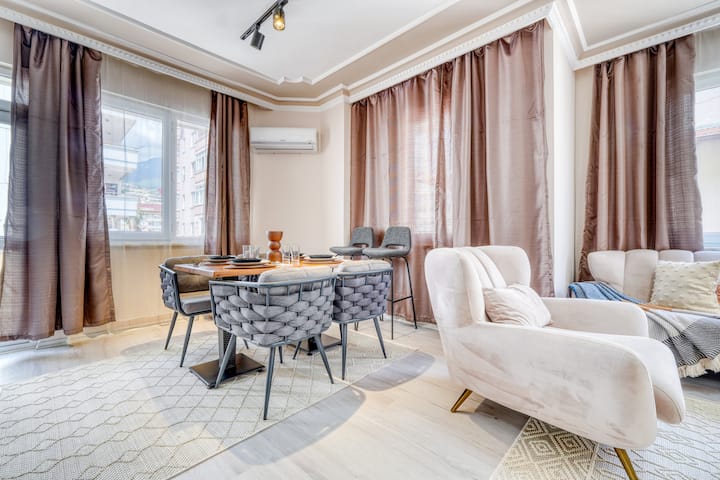 Best Modern Decorated Spacious Flat Heart Of City - Alanya