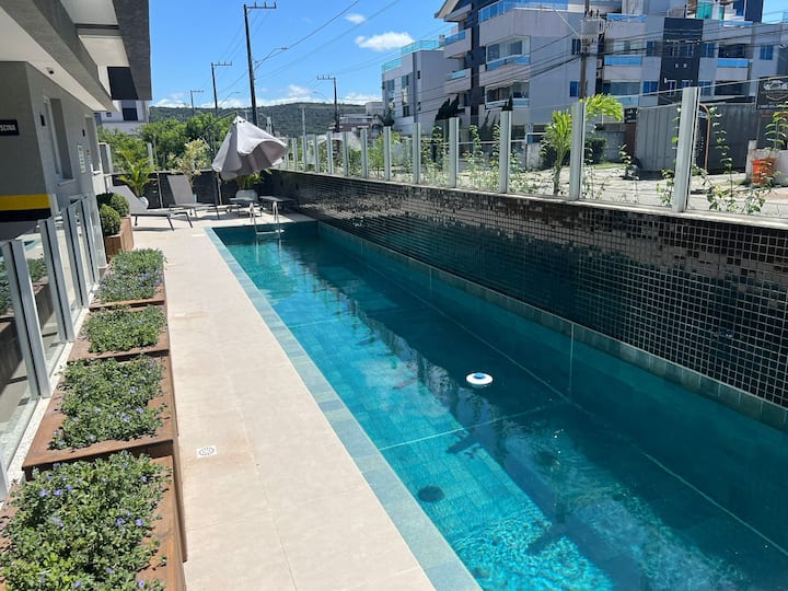 Lindo Ap 2 Dorm 1 Suíte Piscina - Florianópolis