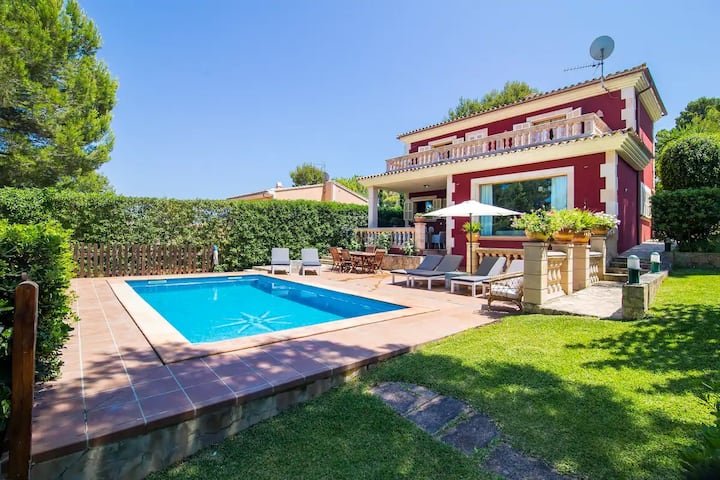 Luxury Villa, Heated Pool, Beach 20 Min Walk - Santa Ponsa